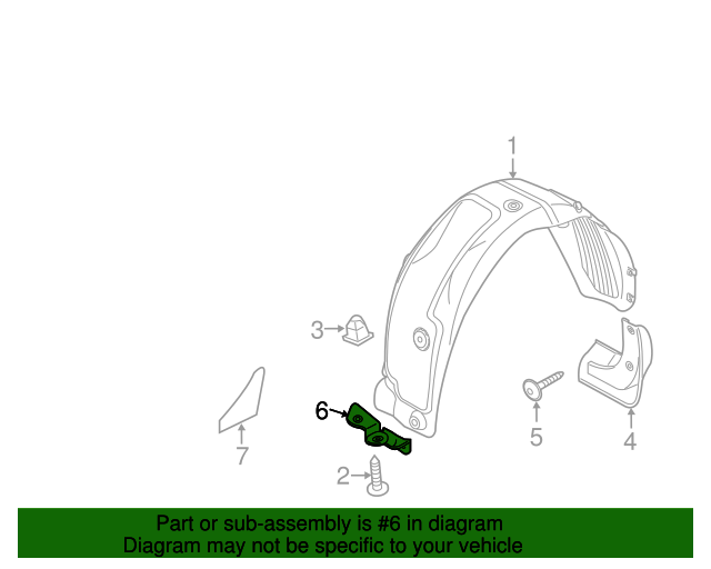 86861-B0000 - Deflector 2017-2018 Kia | Kia.Parts Store