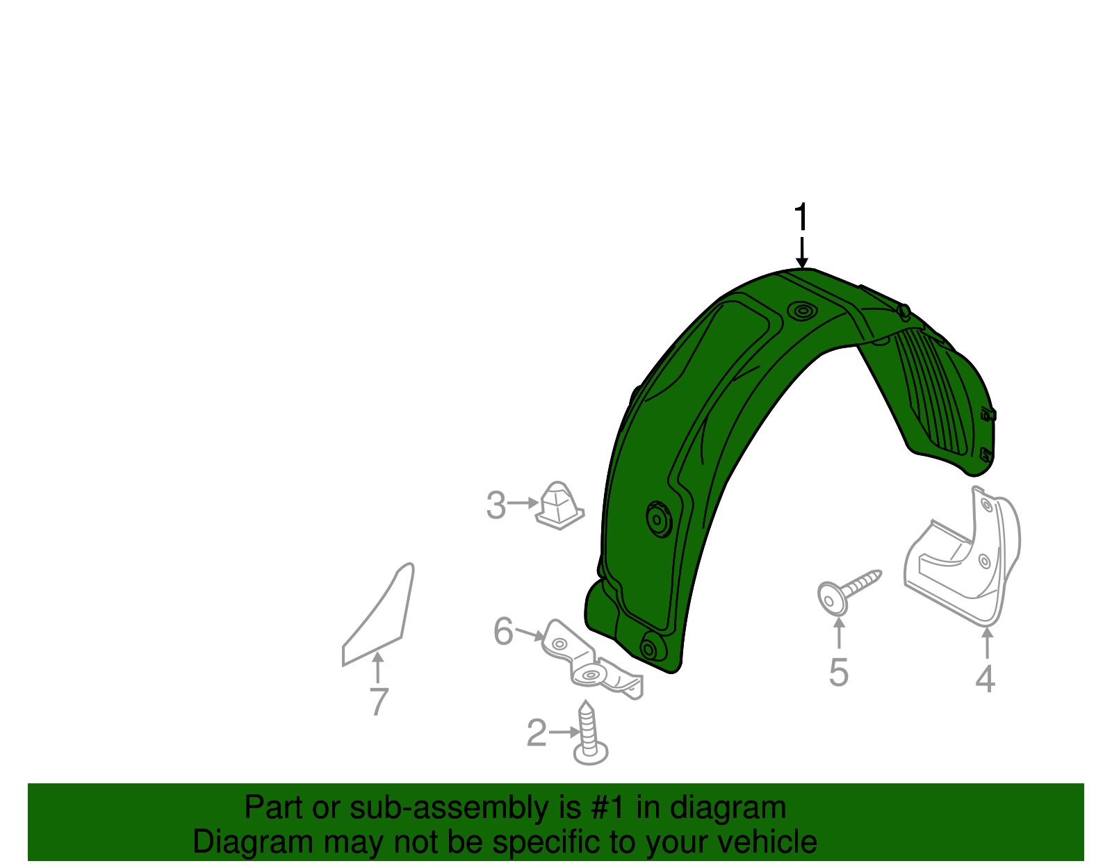 2014-2016 Kia Forte Splash Shield 86822-A7000 | Retail Performance Auto ...