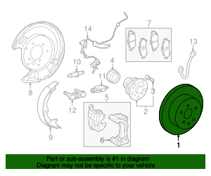 2021-2023 Lexus Rotor 42431-53030 | OEM Parts Online