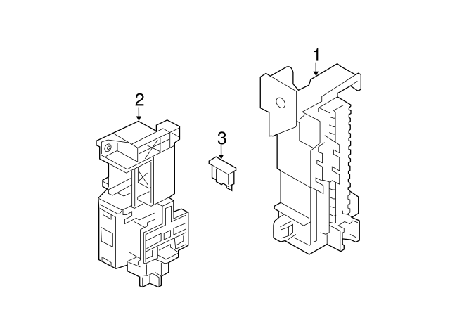 2014-2017 Mazda 6 Fuse & Relay Box Bracket GHP9-67-BTX | TascaParts.com