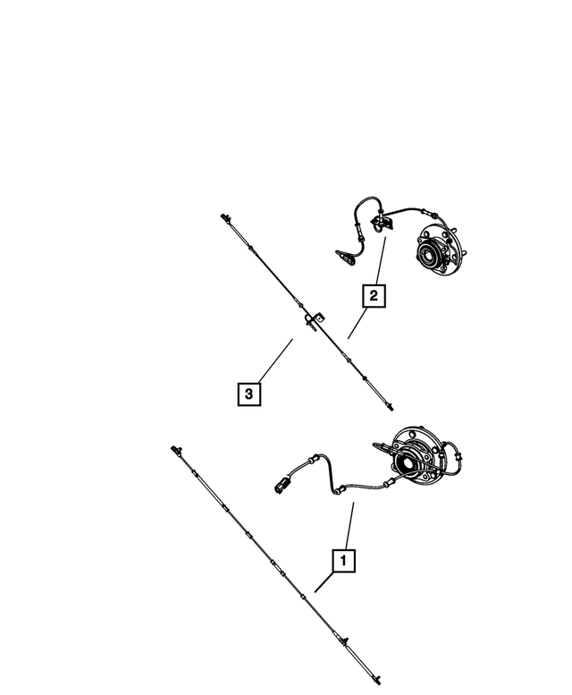 2005-2010 Mopar 2005-2010 Dodge Chrysler ABS Rear Wheel Anti Lock Wheel ...