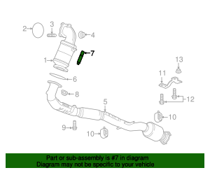 2016-2020 GM Exhaust Stud 11547306 GM | GMPartsDirect.com