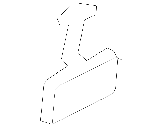 84465182 - Gray Center Pillar Upper Trim Panel Bolt Cap 2018-2024 GM ...