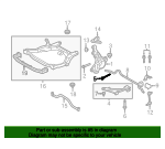 2007-2015 Ford Lower Control Arm Bolt W712734-S439 | OEM Parts Online