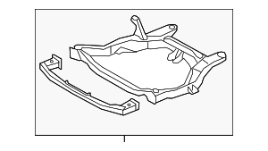 2011-2015 Ford Cross-Member CT4Z-5C145-A | QuirkParts