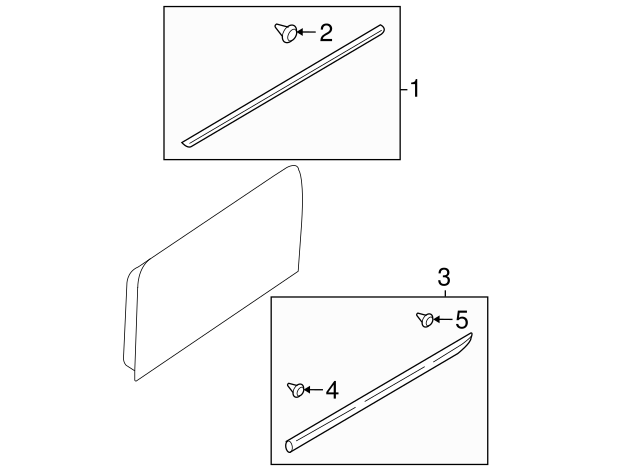 2005-2009 Subaru OEM NEW 2005-2009 Subaru Legacy Outback Right Door ...