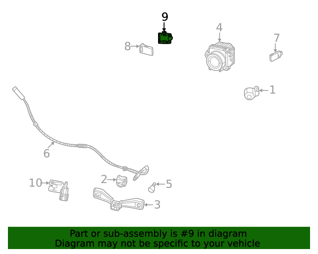 2021-2024 Jeep Grand Cherokee L Grille 68408125AA | Mopar Parts Canada