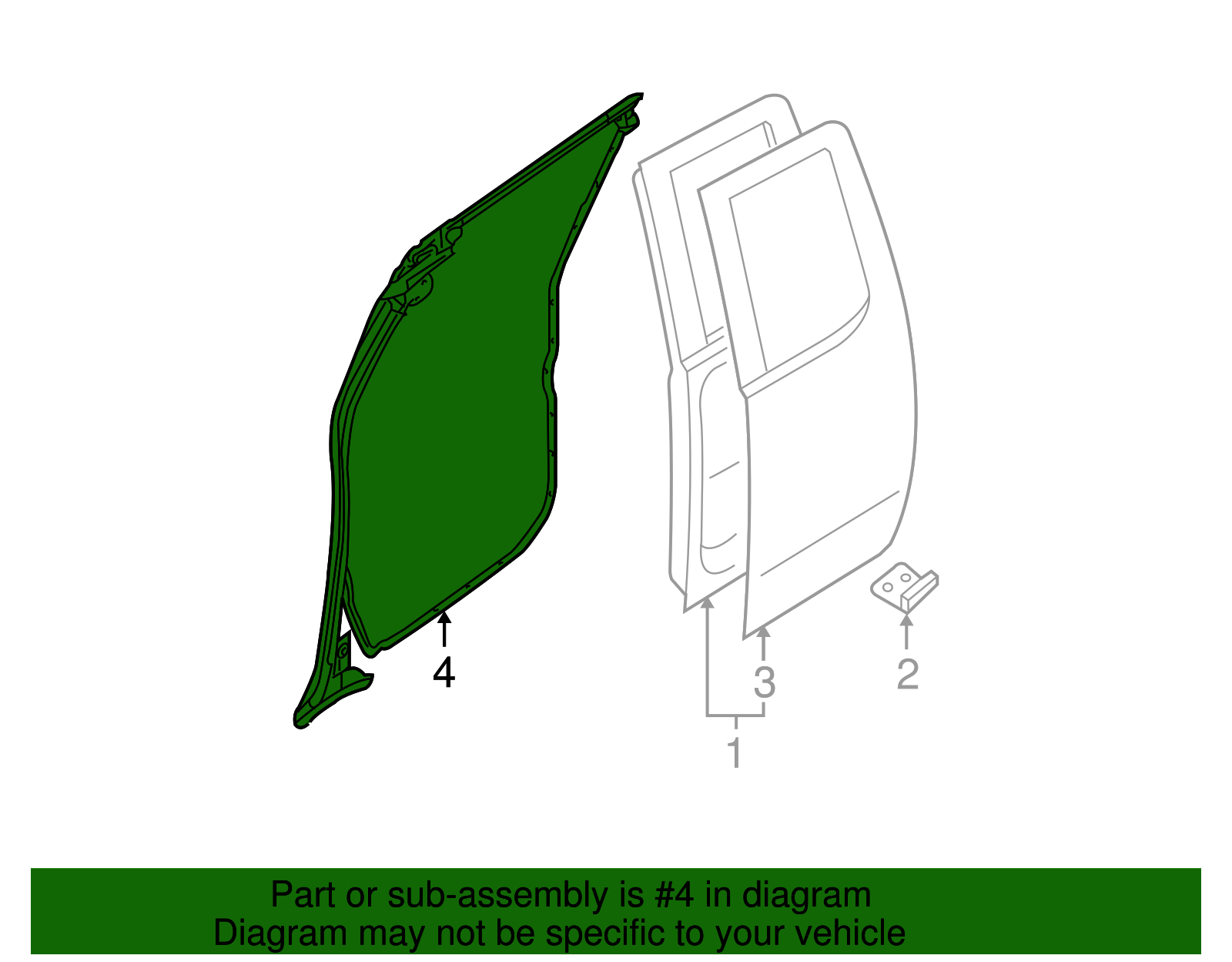 2006-2021 Nissan Frontier Surround Weather-Strip 82831-EA80C | Nissan Parts Central