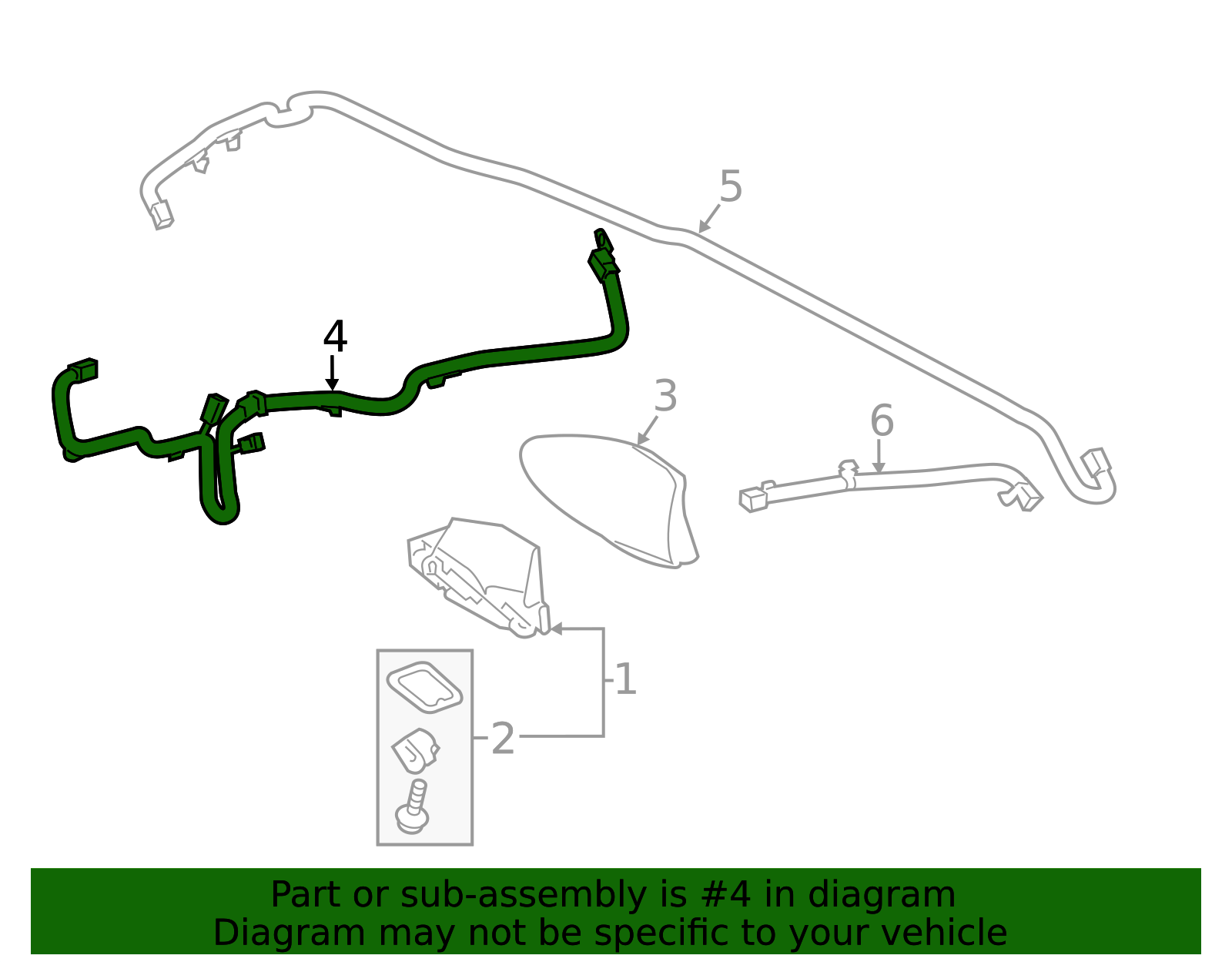 86101-42D70 - High-Quality Antenna Cable for 2019-2022 Toyota ...