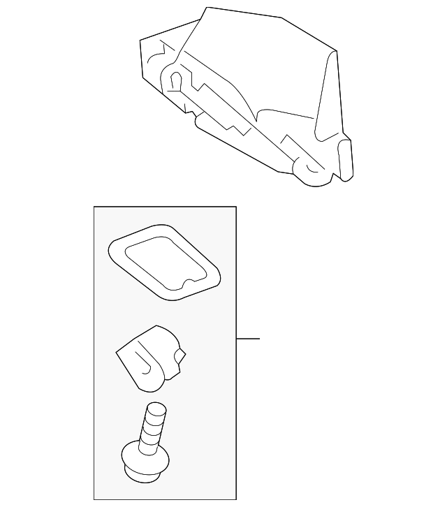 2019-2024 Toyota Radio Antenna Mast 86760-04010 | OEM Parts Online