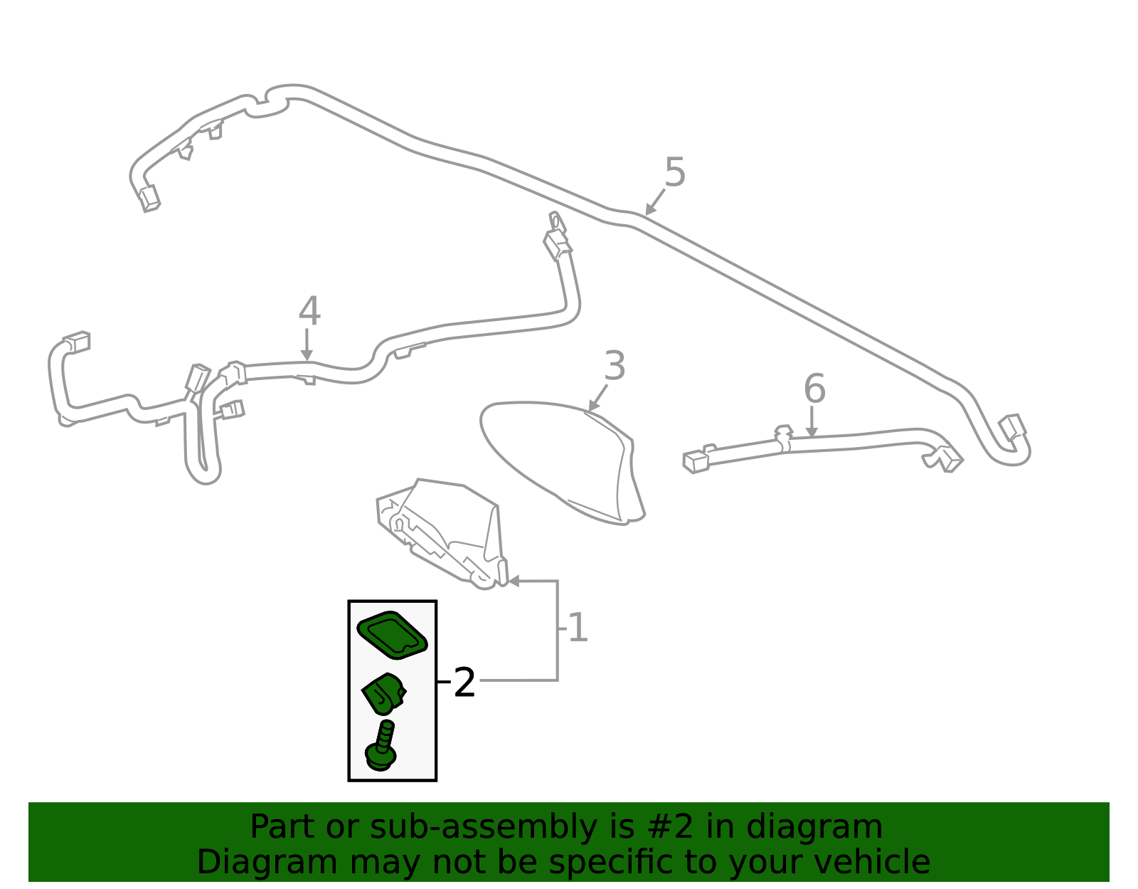 86769-K0010 - Antenna Assembly Housing 2019-2025 Toyota | Longo Toyota ...