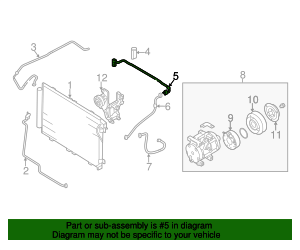 2003-2006 Kia Sorento Suction Pipe 97764 3E200 | OEM Parts Online