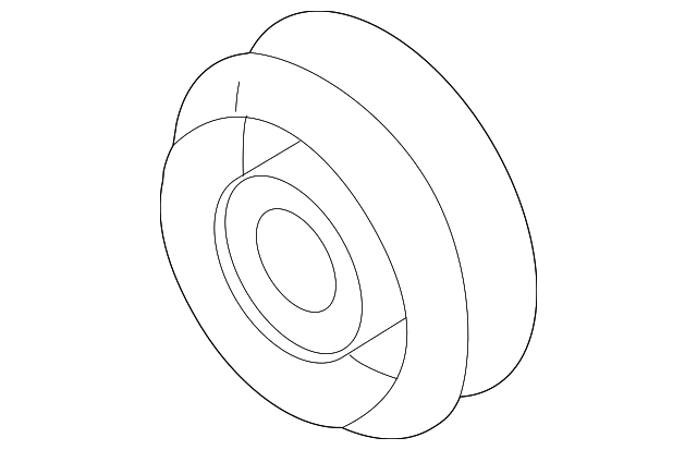 97643-4E000 - Pulley 2003-2006 Kia Sorento | Kia.Parts Store