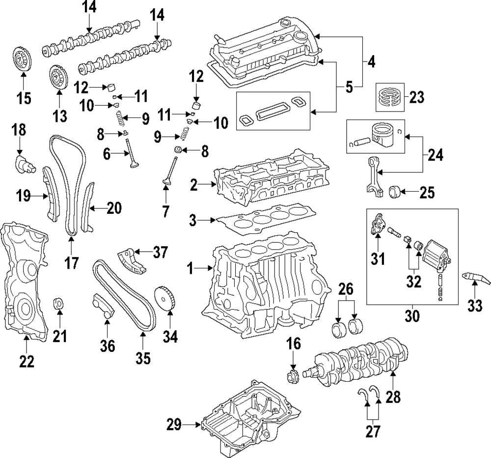 2006-2015 Mazda Head Gasket L3G2-10-271A | TascaParts.com