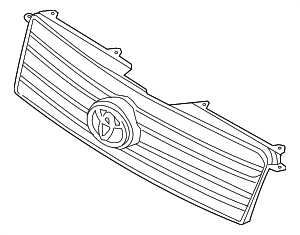 53111-48090 - Grille - 2006-2007 Toyota Highlander | OEM Genuine Toyota ...