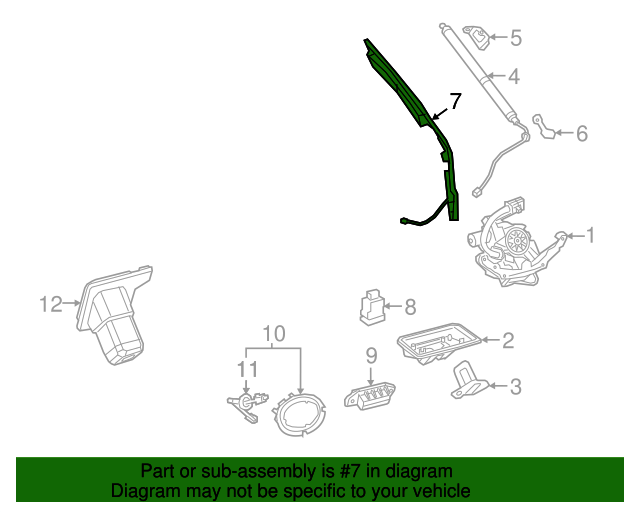 84280-0E051 - Position Sensor 2016-2022 Lexus | Lexus Parts Outlet