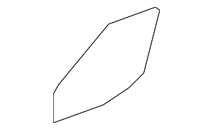 2013-2018 Toyota Avalon Side Body Trim Protector 58745-07010 | Toyota ...