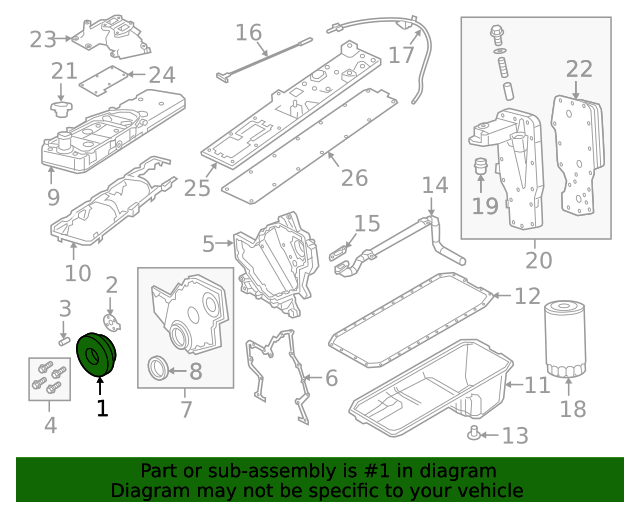 2019-2021 Ram Damper 68538446AA | TascaParts.com