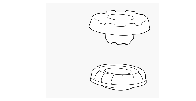 2009-2015 GM Front Suspension Strut Mount 22802090 GM | GMPartsDirect.com