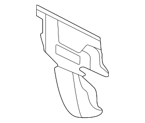 213-682-88-00 - Heat Shield 2020-2021 Mercedes-Benz GLC 63 AMG ...