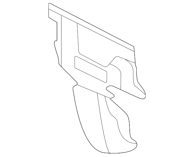 213-682-88-00 - Heat Shield 2020-2021 Mercedes-Benz GLC 63 AMG ...