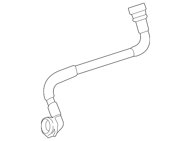 2015-2017 Mercedes-Benz S 550e Vent Hose 222-501-50-25 | MB OEM Parts