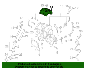 2016-2023 Mazda Heat Shield PY8V-13-390D | AutoNationParts.com
