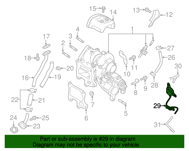 PY8V-20-41X - Vacuum Tube - 2016-2023 Mazda | MazdaSwag