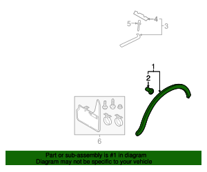 8U0-853-818-C-GRU - Wheel Opening Molding 2015-2018 Audi | Audi OEM Parts