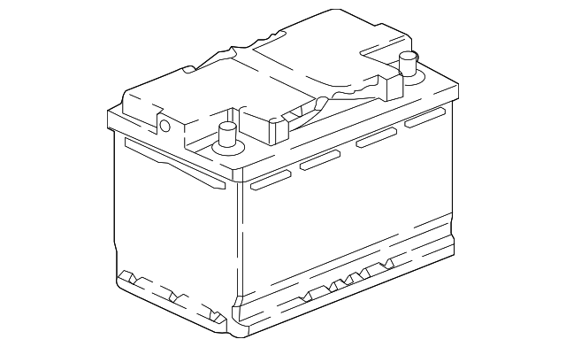 31500-TZ7-AGM100M - Vehicle Battery 2016-2024 Honda | Honda Parts Online