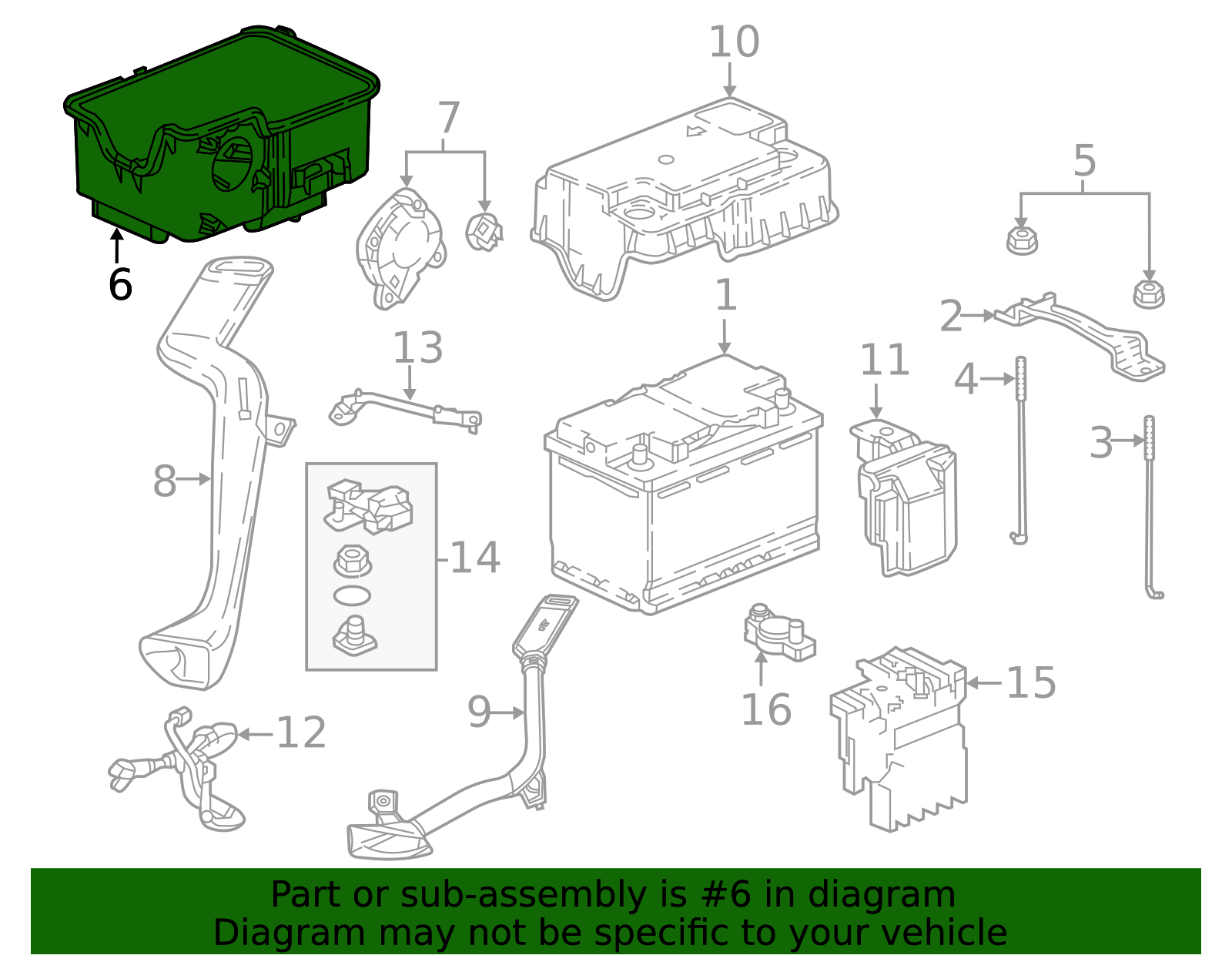 31523-THR-A02 - 2018-2024 Honda - Box Assembly | Honda Parts Guys