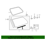 2011-2020 Toyota Sienna Guard 62884-08010 | Toyota Parts Center