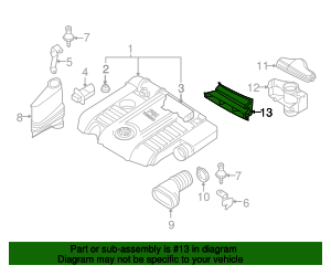 2006-2008 Volkswagen Engine Air Intake Hose 06F-129-627-G | vwpartscente