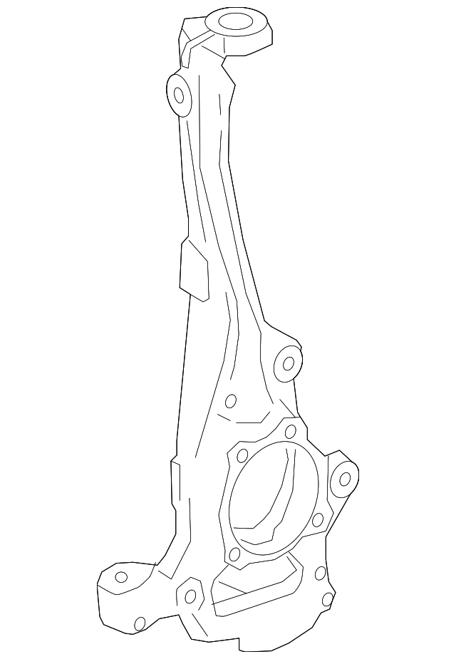 2016-2020 Mercedes-Benz Knuckle 253-332-02-01 | MB OEM Parts