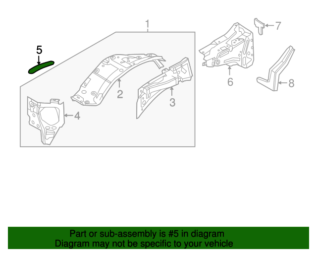 Hole Cover - Nissan (64899-1LA0A) | TascaParts.com
