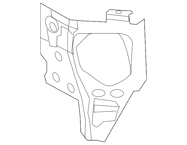 2017-2020 Nissan Armada Front Panel - Passenger Side (RH) 64110-1LA0A ...