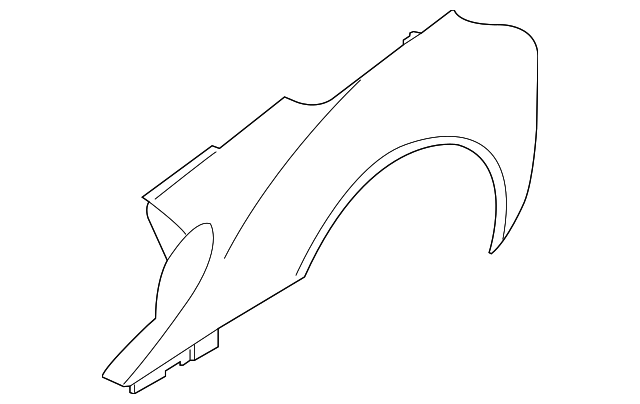 51437424462 - 2014-2020 BMW i8 Quarter Panel (51-43-7-424-462) | BMW of ...