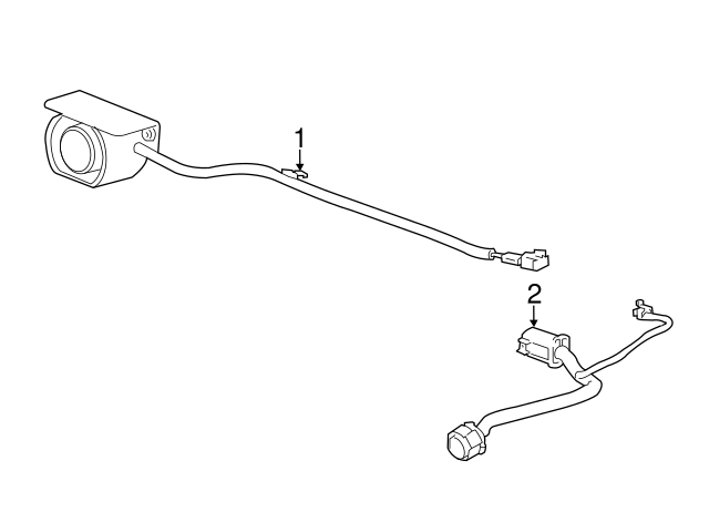 2016-2019 GM Front Object Alarm Sensor Wiring Harness 23274030 ...