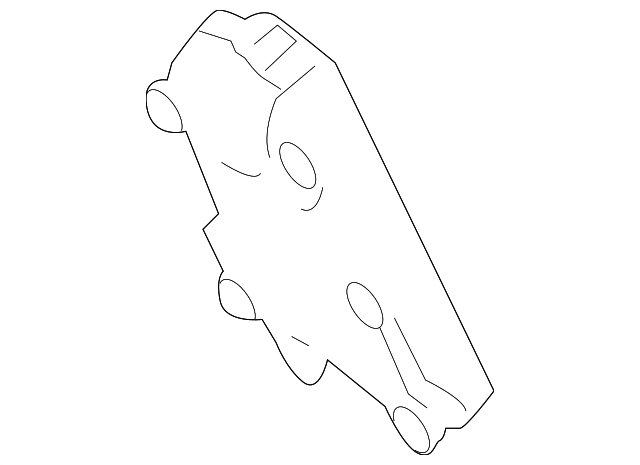 Genuine Resonator & Pipe Bracket for 2012-2017 Land Rover Range Rover ...