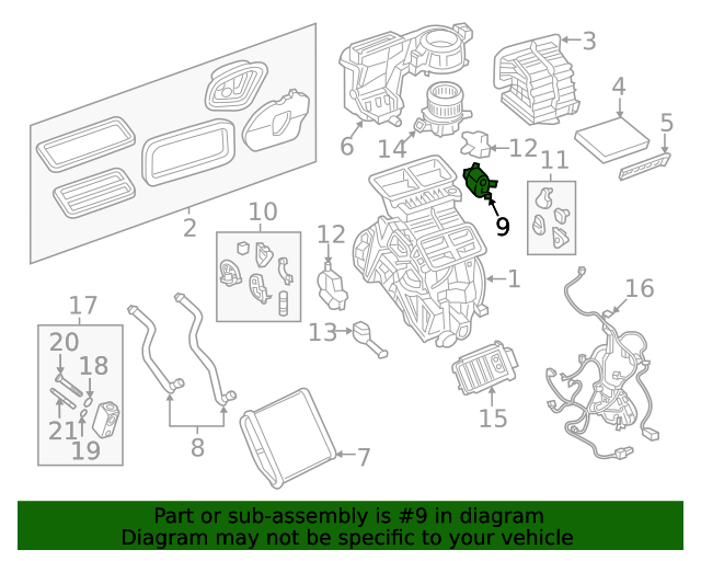 2015-2022 Mopar Door Actuator 68503907aa | TascaParts.com