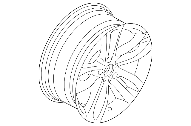 36116851073 - 2013-2014 BMW X6 Wheel, Alloy (36-11-6-851-073) | BMW of ...