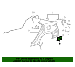 2002-2019 Toyota Duct Assembly 62940-AA030 | Toyota Parts Center