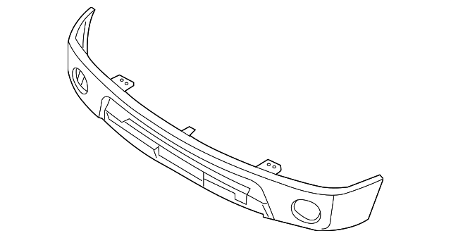 2018 Nissan Frontier Lower Bumper 62022-EA800 | GetOEMParts.com