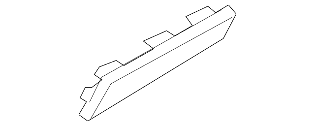 GM 22751349 Passenger Side Rear Bumper Filler | Genuine GM & AC Delco ...