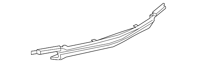 2013-2017 Cadillac XTS Primed Rear Bumper Fascia Extension 23473101 GM ...