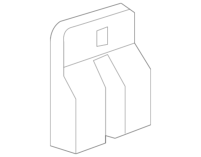 2013-2019 Cadillac XTS Rear Bumper Lower Fascia Bracket 84494384 GM ...