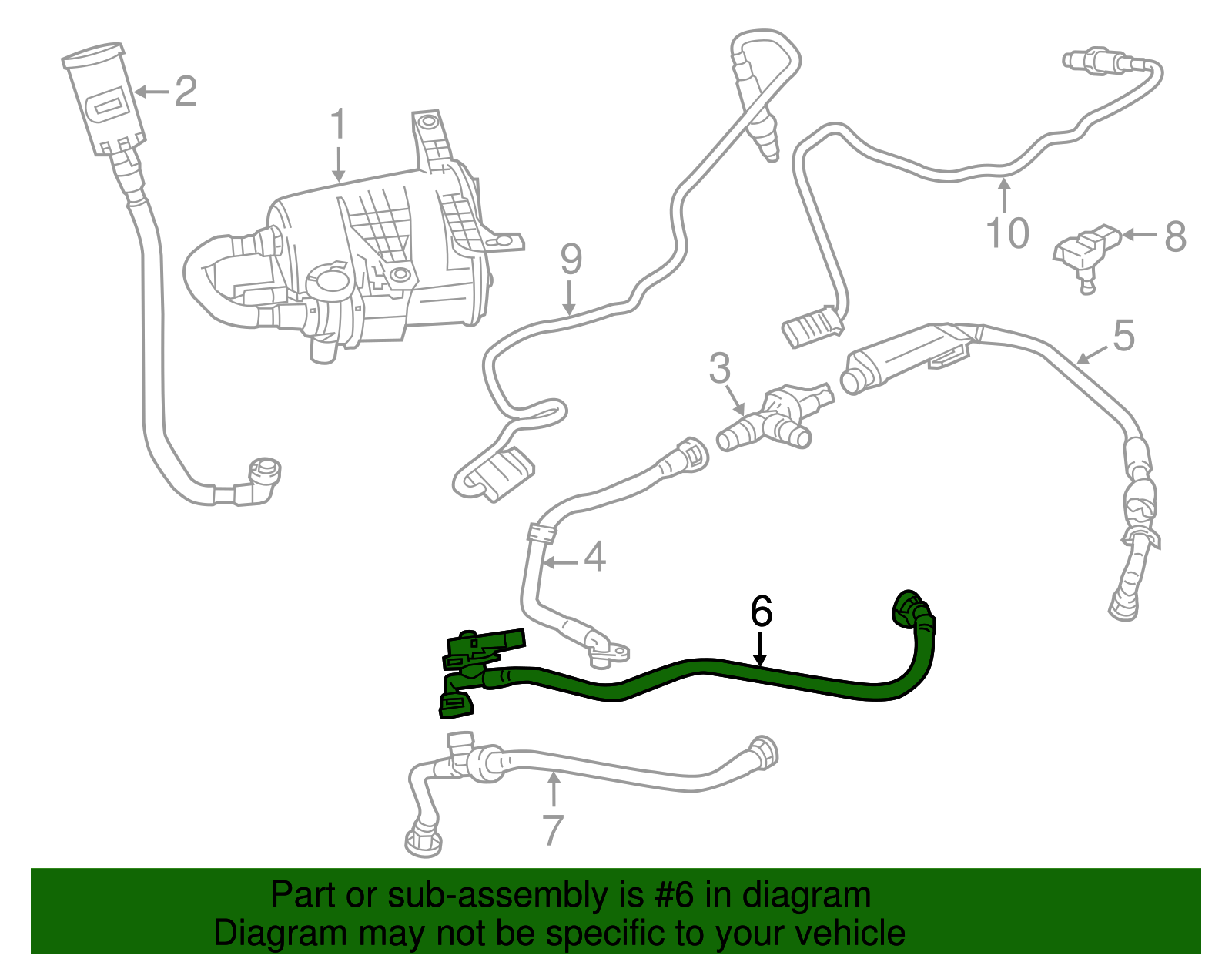13-90-7-645-859 - 2017-2021 BMW - Evaporative Emissions System Pressure ...