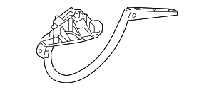 2017-2020 Mercedes-Benz Hinge Bracket 238-750-32-00 | Mercedes-Benz Parts