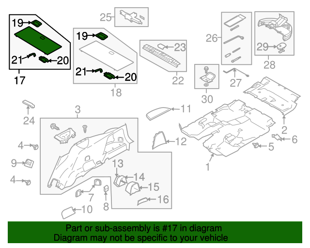 2006-2009 Subaru Front Panel 95065XA00BEU | QuirkParts