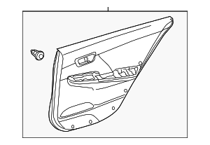 2013-2014 Toyota Camry Door Trim Panel 67630-06F50-A1 | OEM Parts Online